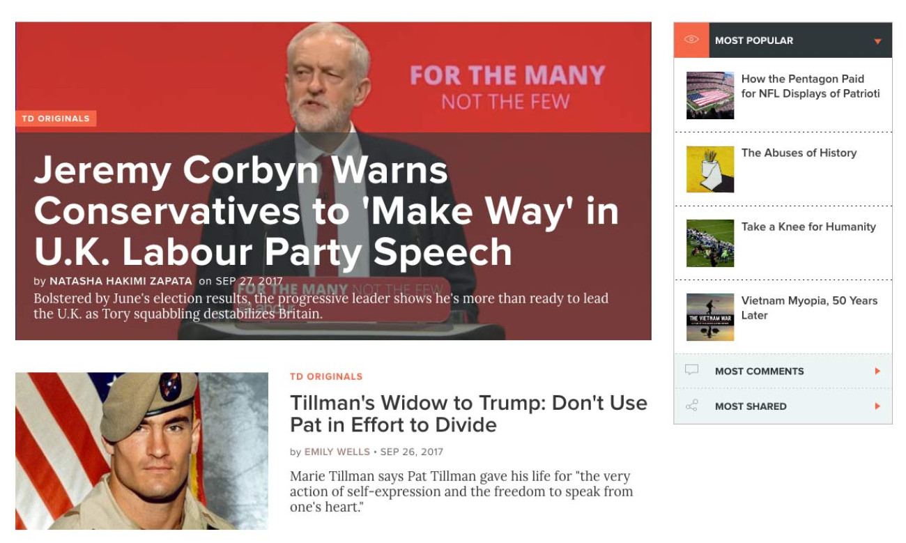 Truthdig - Hop Studios